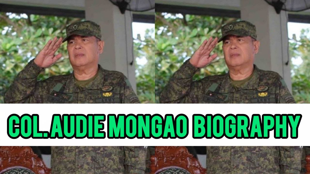 Colonel Audie Mongao Biography: Age, Wife, Military Career, Personal ...